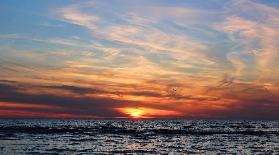 Burning Sky Photograph by Peter Chilelli - Fine Art America