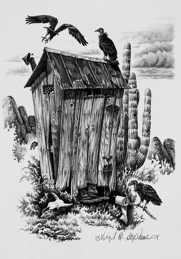 Buzzards Roost Drawing by Virgil Stephens - Fine Art America