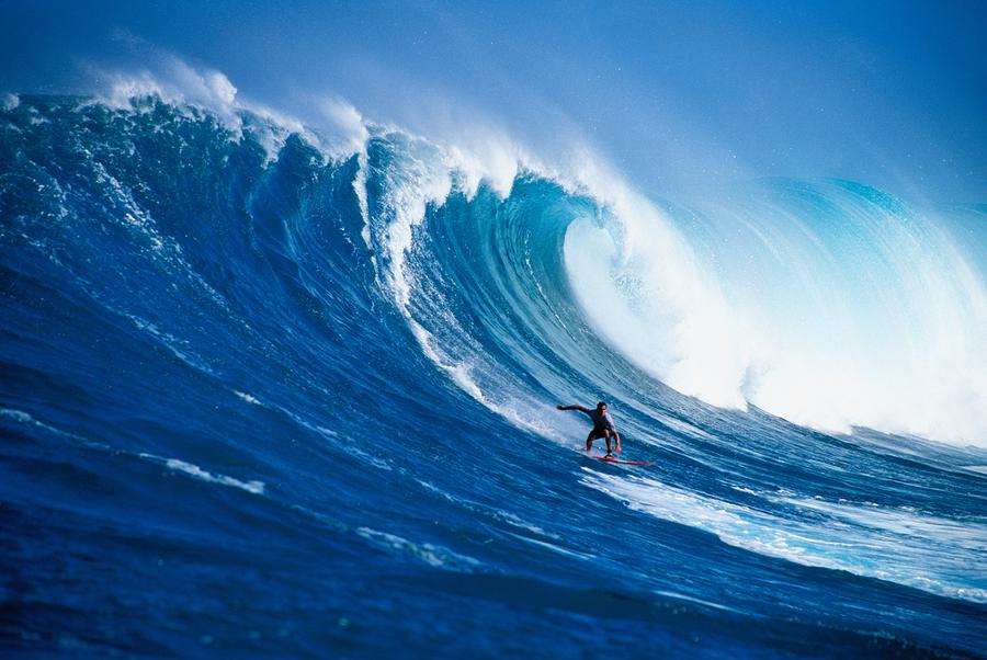 Buzzy Kerbox Surfing Big by Erik Aeder - Printscapes