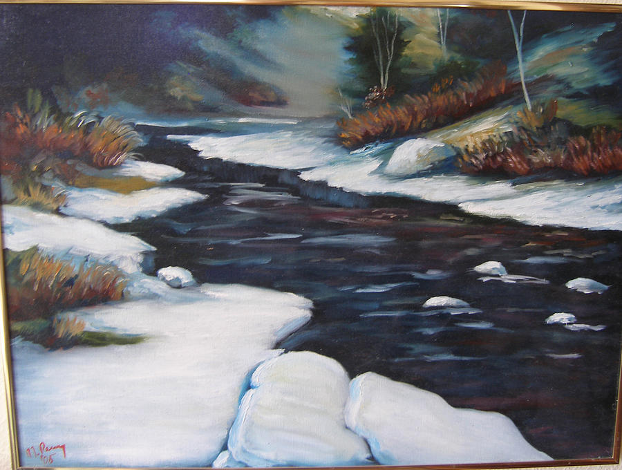 Cache Le Podre Painting by Mark Perry - Fine Art America