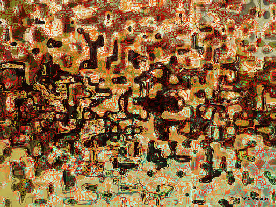 Cafe VII Digital Art by James Stanfield - Fine Art America