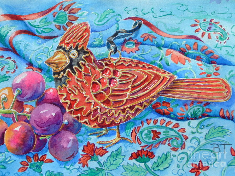 Cardinal Painting by Barbara Timberman | Fine Art America