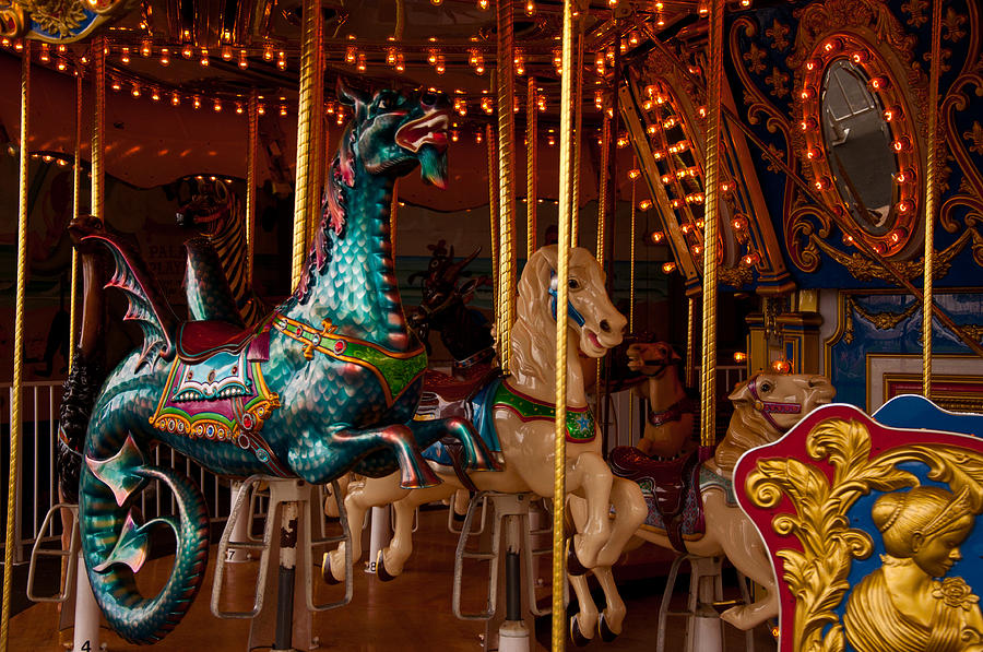 Carousel Photograph by Andrew Bear - Pixels