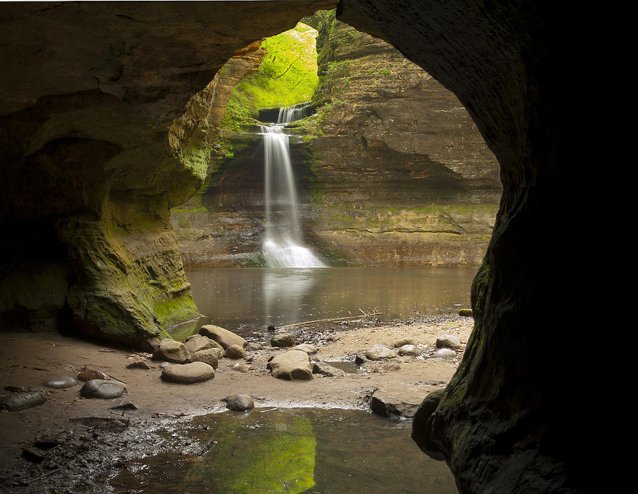 Cascade Cave Photograph by Jacki Pienta - Pixels