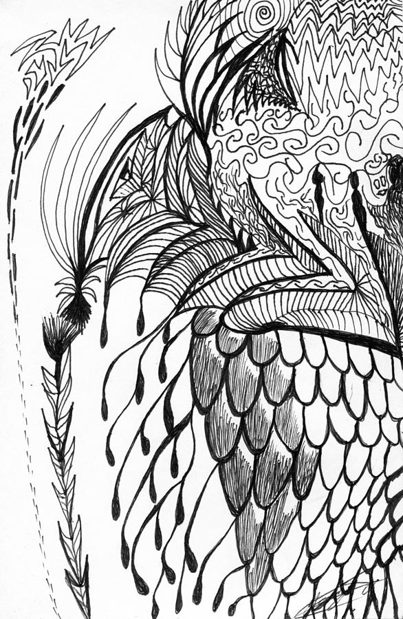 Cascading Drawing by David Stormborn - Fine Art America