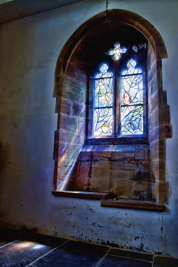 Chagall Window Photograph by Dave Godden - Fine Art America