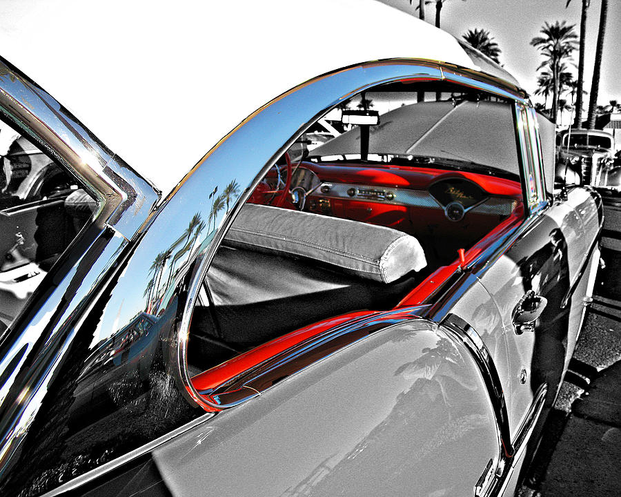 Chevy window frame Photograph by Gil Kanat - Fine Art America