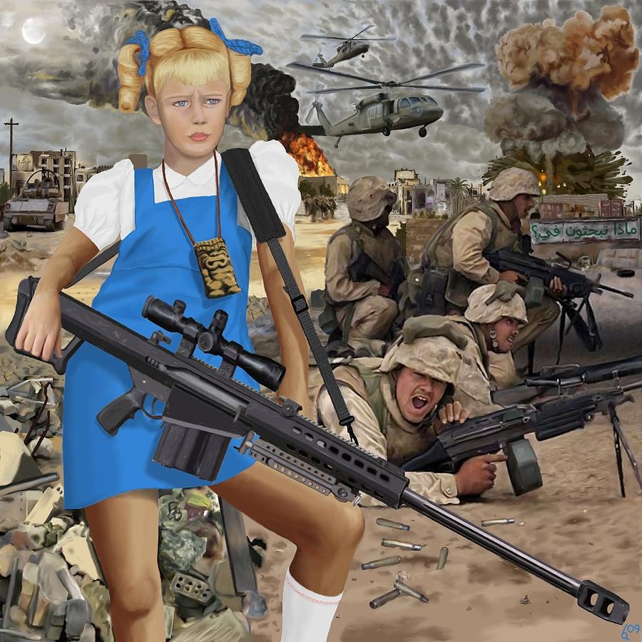 Cindy Does Fallujah Digital Art by Benjamin Anderson - Fine Art America
