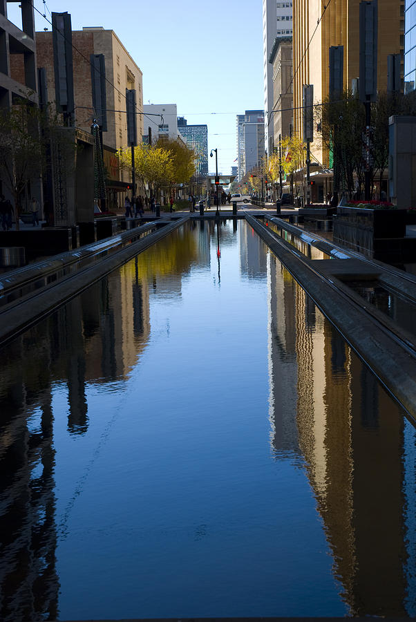 City Reflection Photograph by Brenda Laird - Fine Art America