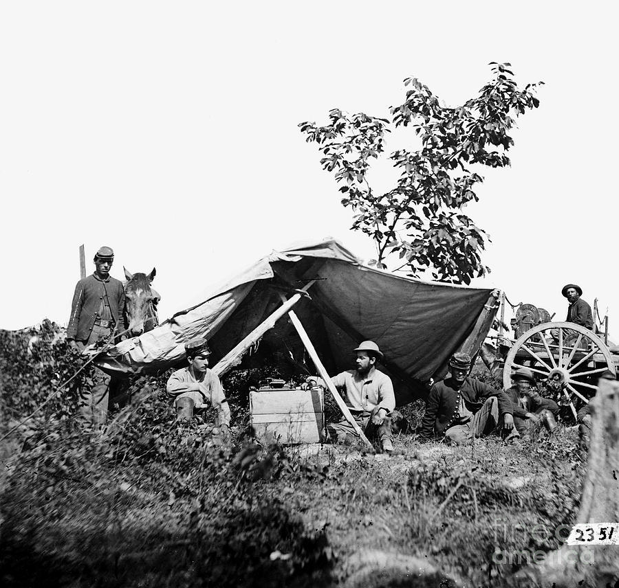 Civil War Telegraphers 1864 Photograph By Granger Fine Art America
