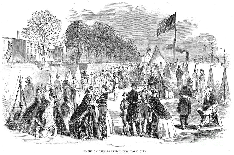 Civil War: Union Camp, 1861 Photograph by Granger - Pixels