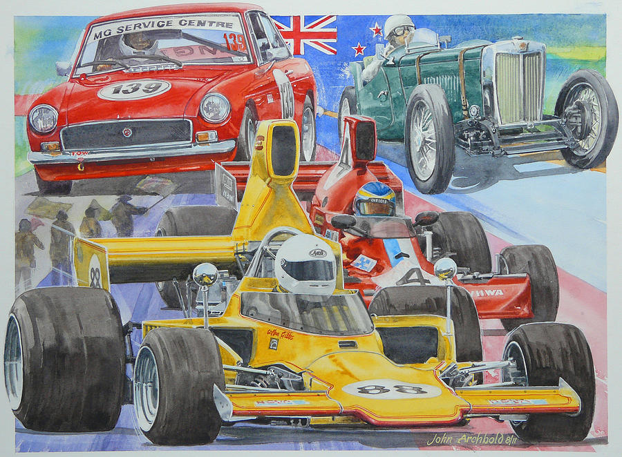 Classic Racing 11 Painting by John Archbold - Fine Art America