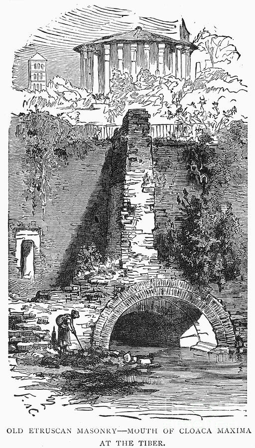 Cloaca Maxima At Rome Photograph by Granger - Fine Art America