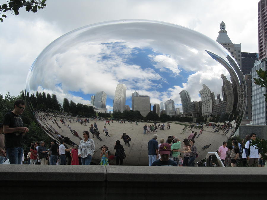 Cloud-Gate-One Photograph by Todd Sherlock - Pixels