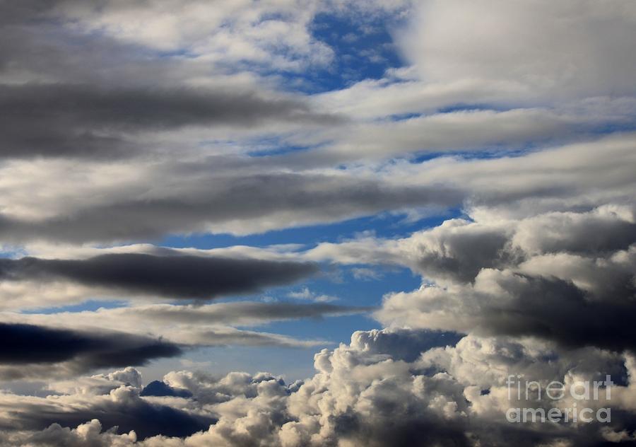 Cloud Patterns 2 Photograph by Erica Hanel - Fine Art America
