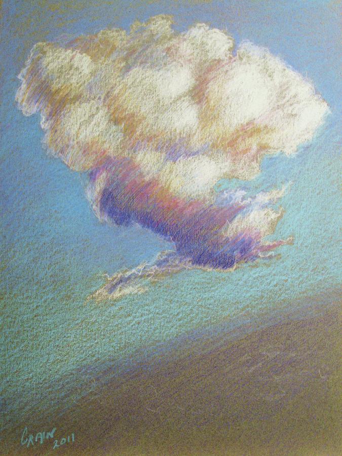 Cloudscape I Drawing by Steve Crain - Fine Art America
