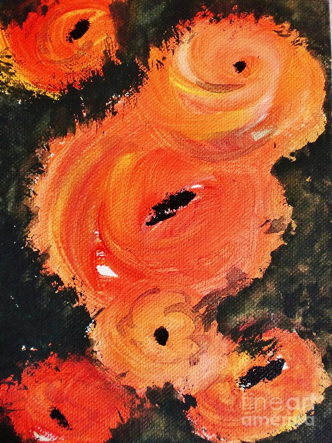 Cluster Painting by Trilby Cole - Fine Art America