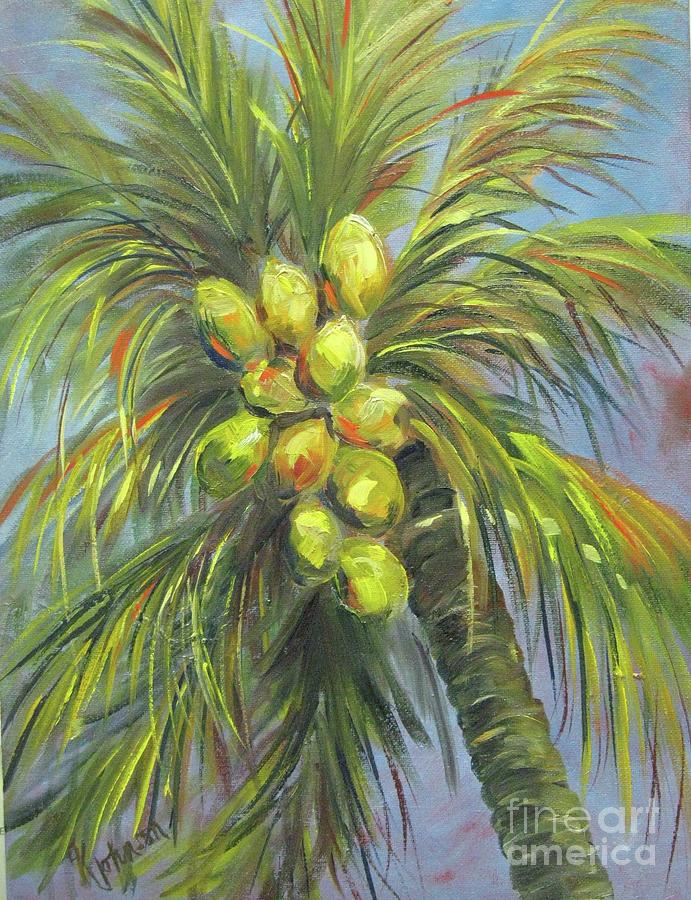 Coconuts Painting by Georgia Johnson