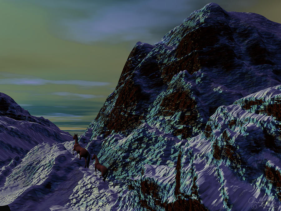 Cold Mountain Digital Art by Christopher Lynch - Fine Art America