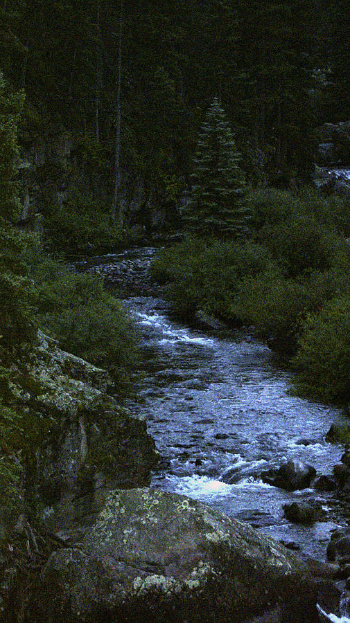 Cold Mountain Stream Photograph by James Comstock - Fine Art America