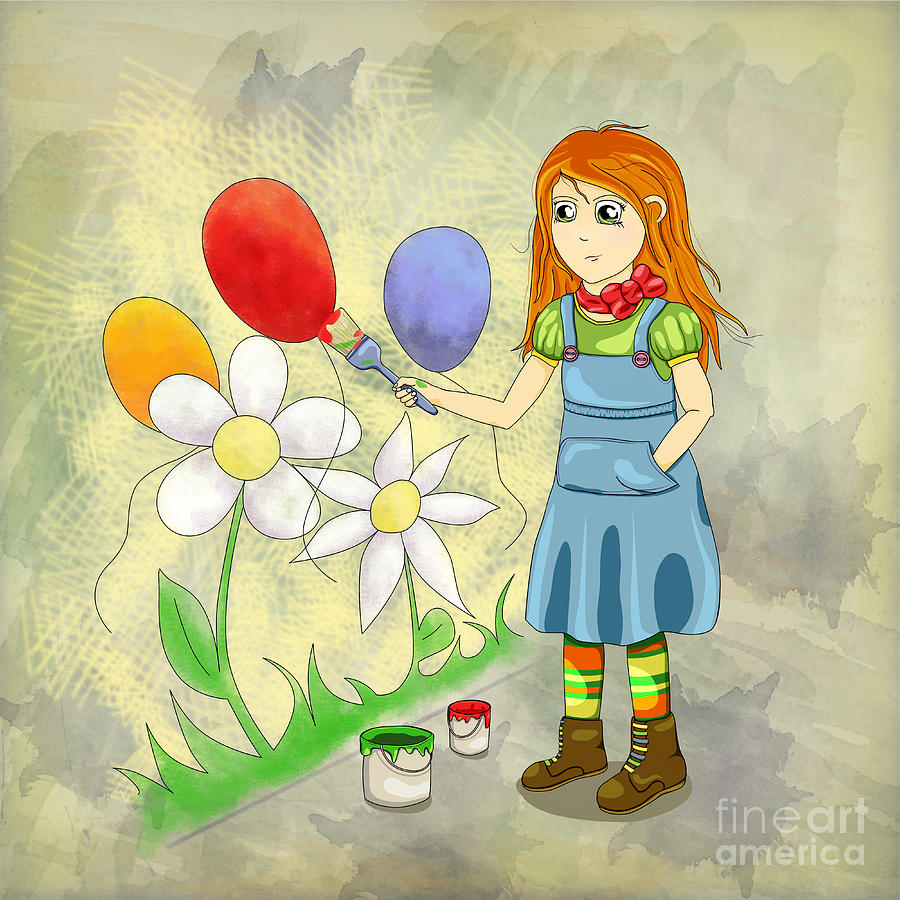 Color Your Life Digital Art by Claudia Pflicke - Fine Art America