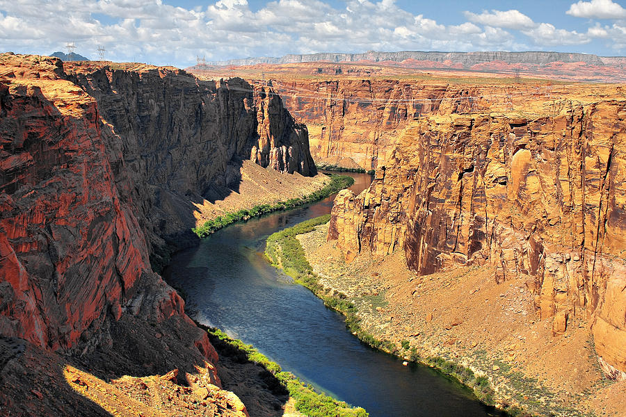 Colorado River At Marble Canyon Az by Christine Till