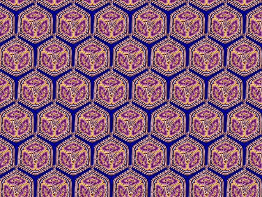 Colored polygon tiling Digital Art by Kees Juffermans - Fine Art America