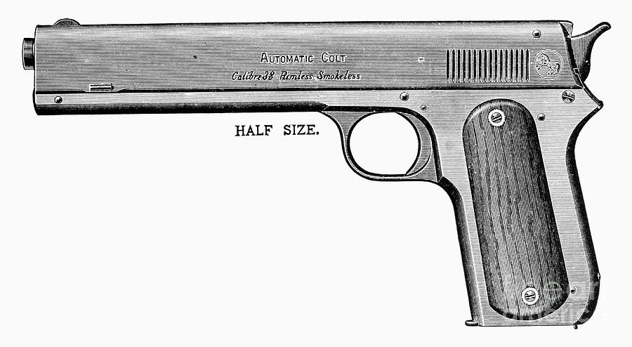 Colt Automatic Pistol Photograph by Granger - Fine Art America