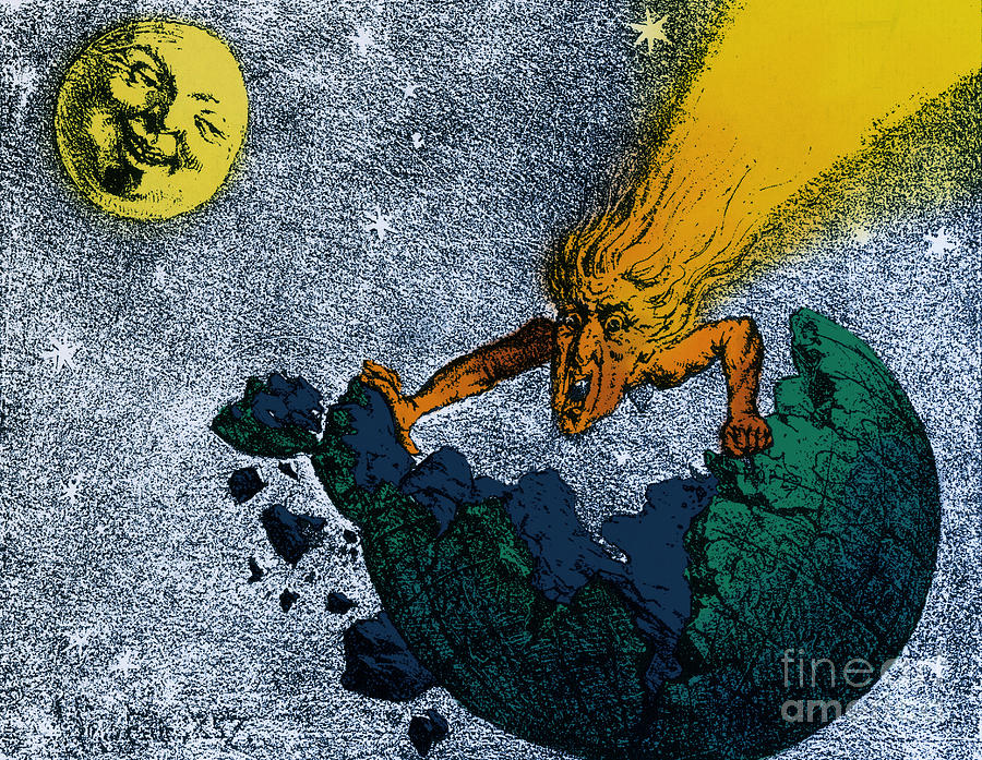 Comet Apocalypse, 1857 Photograph by Science Source | Fine Art America