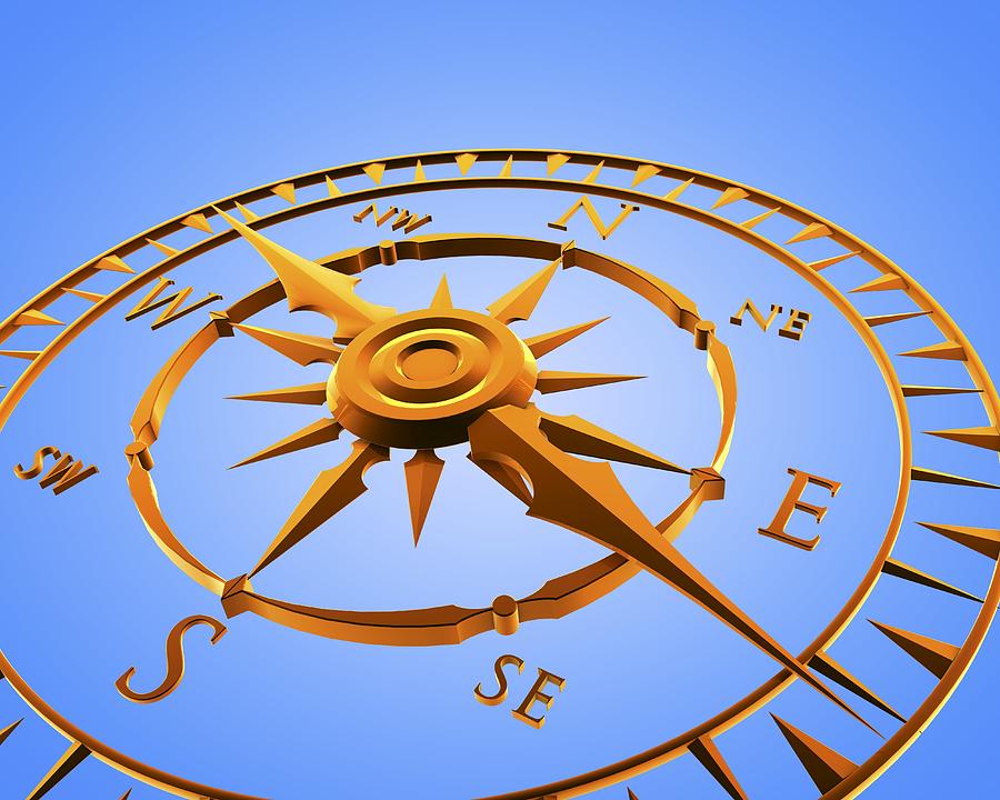 Compass Rose Photograph by Pasieka