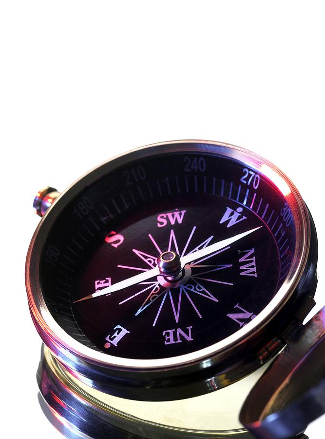 Compass Photograph by Tek Image - Fine Art America