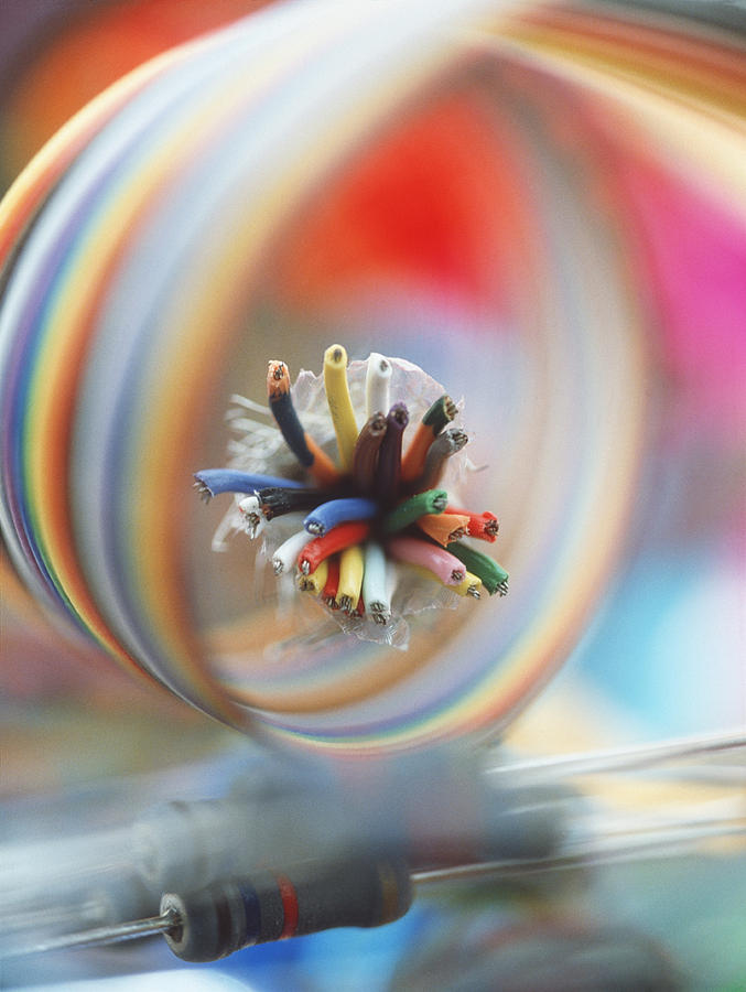 Computer Wire Photograph by Chris Knapton - Fine Art America