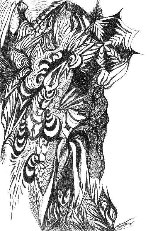 Confusion's Chasm Drawing by David Stormborn - Fine Art America