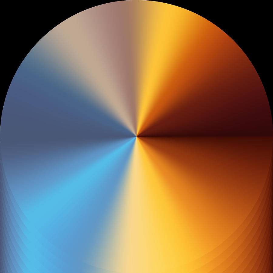 Conical metallic gradient Digital Art by Igor Sinitsyn - Fine Art America
