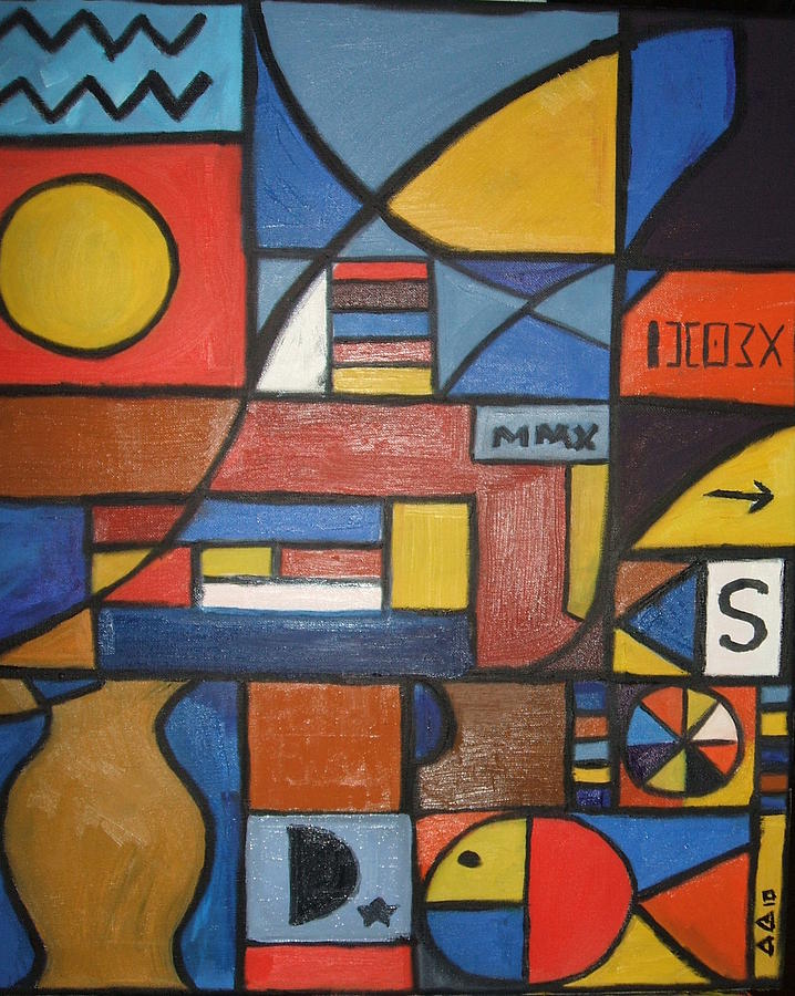 Constructive Painting by Alejandro Abal | Fine Art America