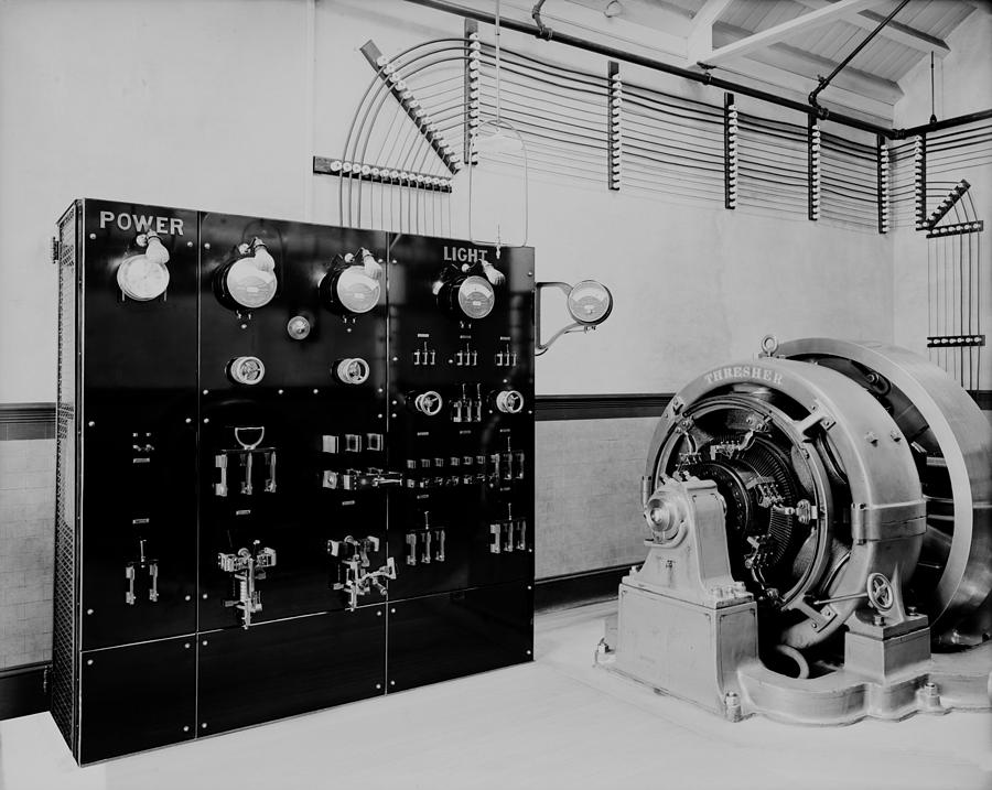 Control Panel And Dynamo Generator Photograph by Everett - Fine Art America