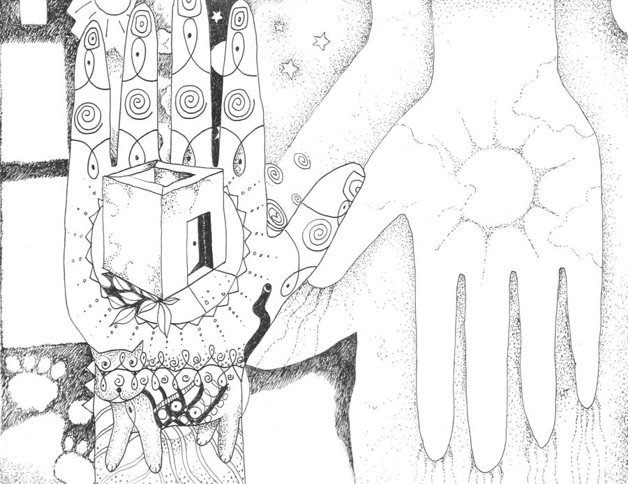 Creating Transformation Drawing by Helena Tiainen | Fine Art America