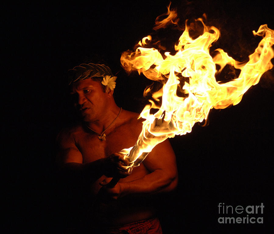 Creating With Fire Photograph by Bob Christopher - Fine Art America