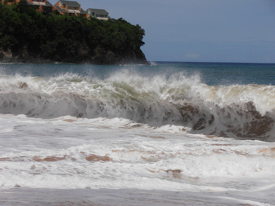 Cresting Wave Photograph by Kimberly Perry