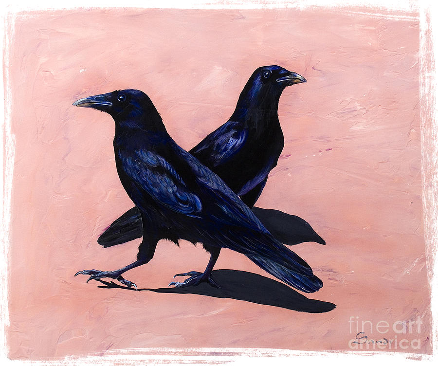 Crows by Sandi Baker
