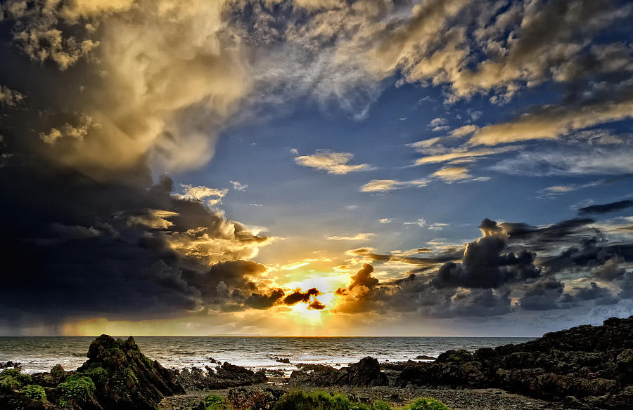 Croyde Sunset Photograph by Dave Wilkinson - Pixels