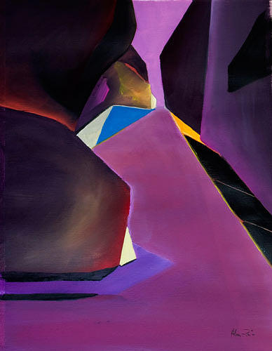 Cutting Through Painting by Alan Brain - Fine Art America