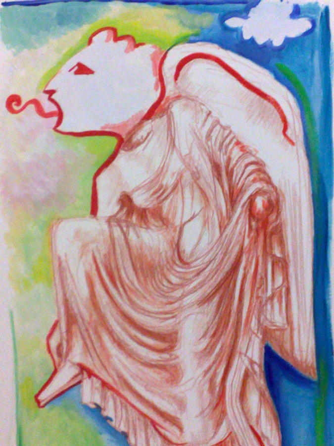 Daemon Drawing by Stefania Chiaravalle - Fine Art America