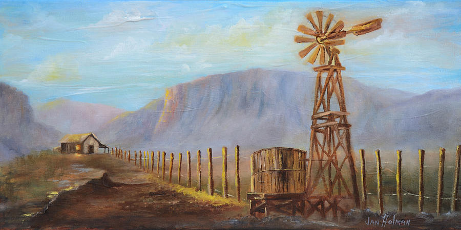 Dawn Painting by Jan Holman - Fine Art America