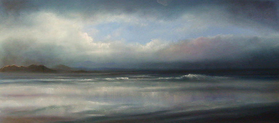 Deep Serenety Painting by Jan Farthing - Pixels