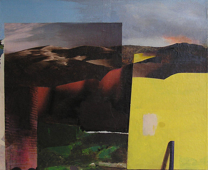 Desert Fire Painting by Herb Stern - Pixels