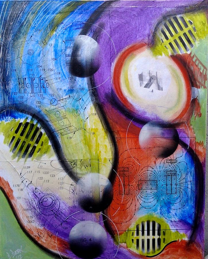 Dislocation Boundaries Painting by David Deak - Fine Art America