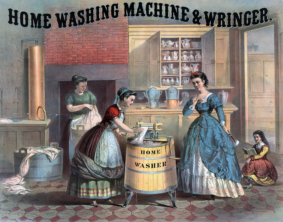 Domestic Science. Interior View Photograph by Everett | Fine Art America