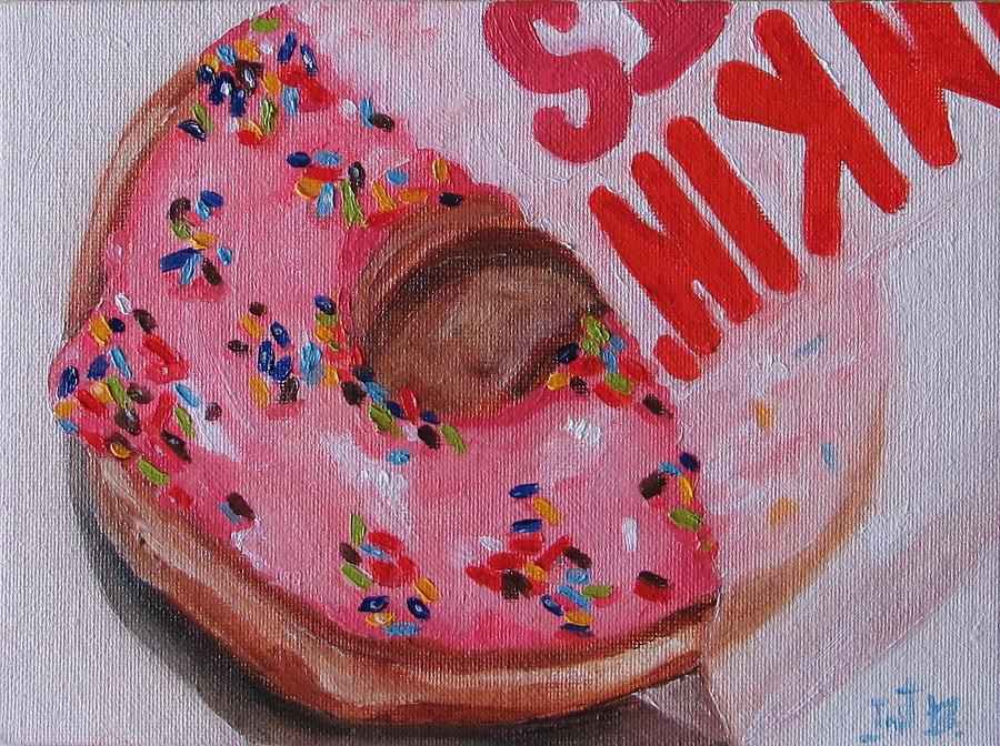 Donut The Brain Boost Painting by Irit Bourla - Fine Art America