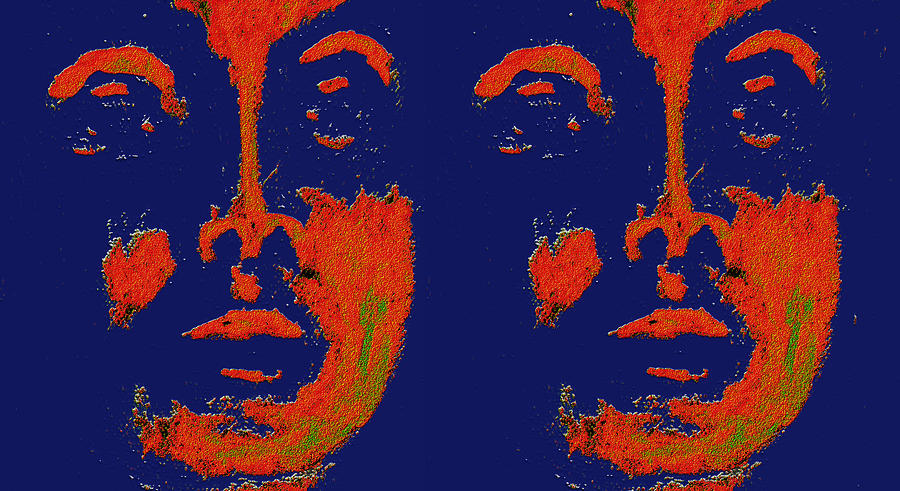 Double Vision Painting by Steve Fields - Pixels